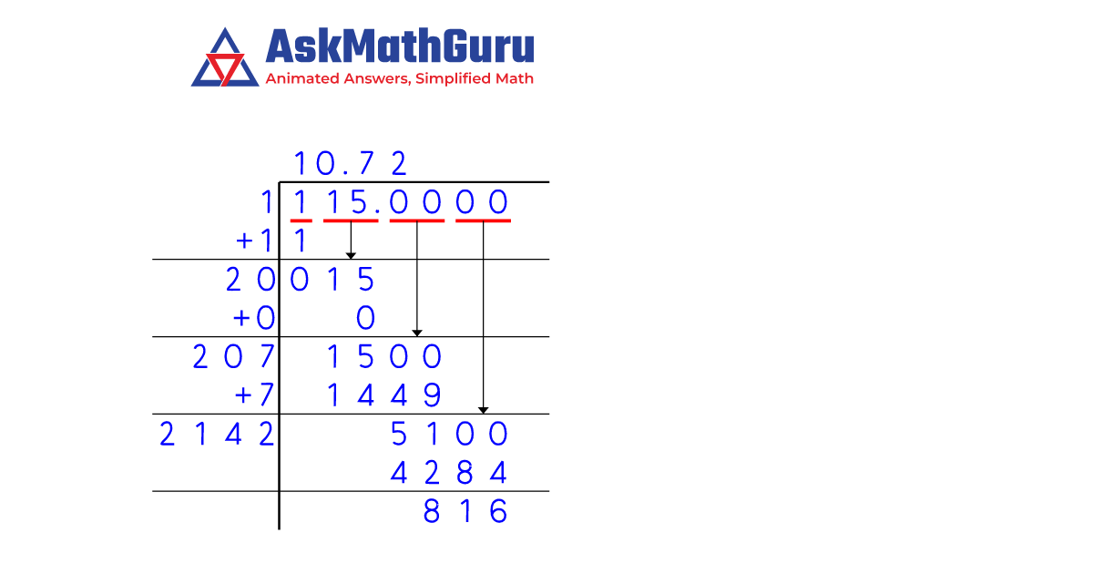What is Square Root of 115 | Find square root of a number